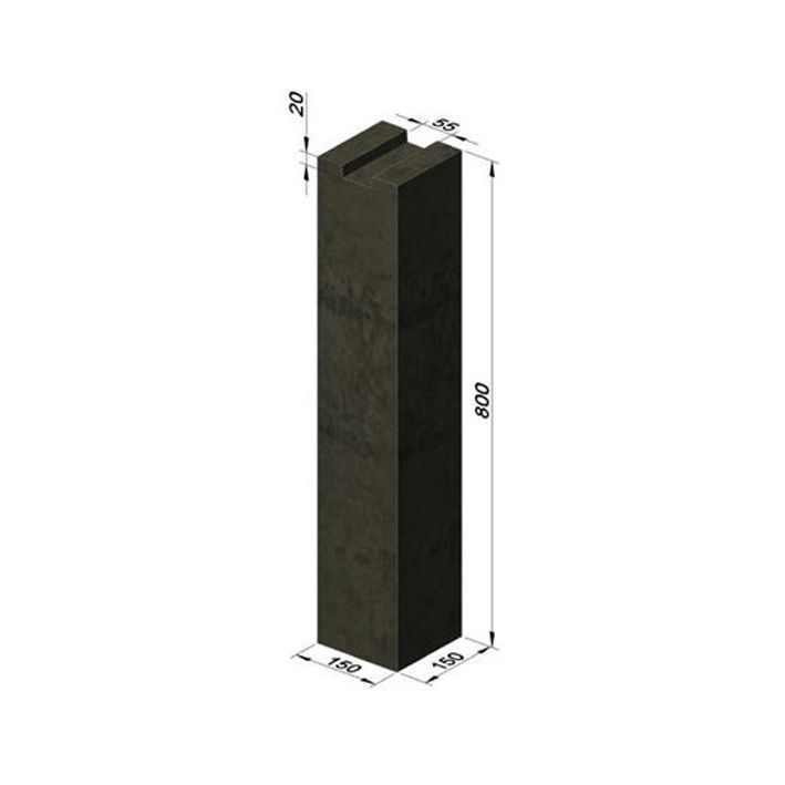 Terrassijalg 150x150x800mm | Puumarket