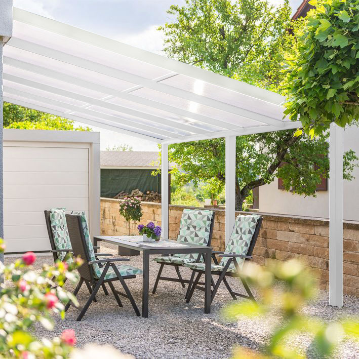 Varikatus komplekt Pro valge, zebra | Puumarket