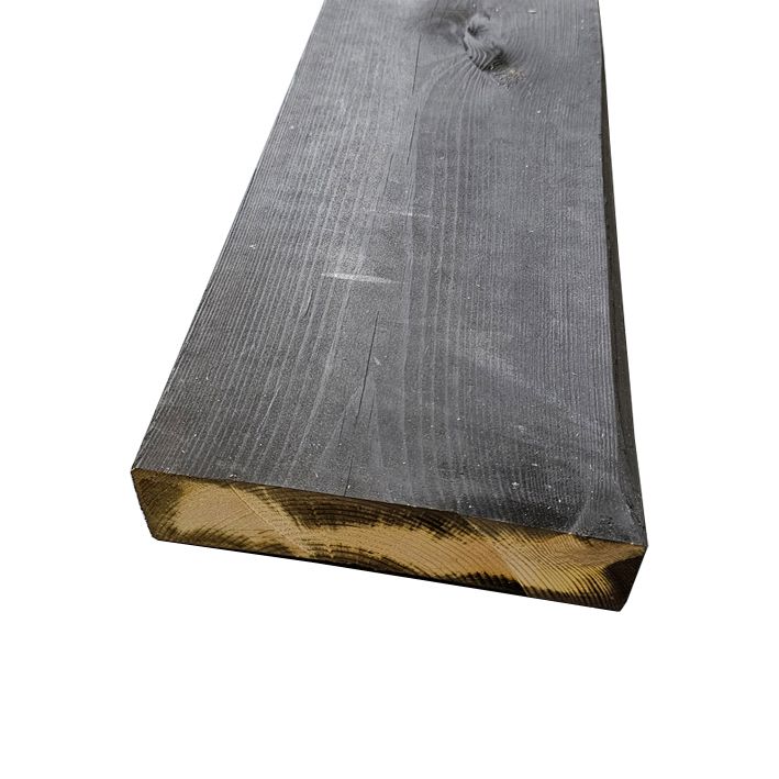 Höövelpruss immutatud PHL 45x145x6000mm must | Puumarket